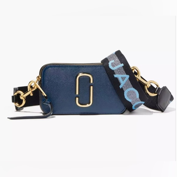 Marc Jacobs | Bags | Marc Jacobs Snapshot Purse Blue | Poshmark